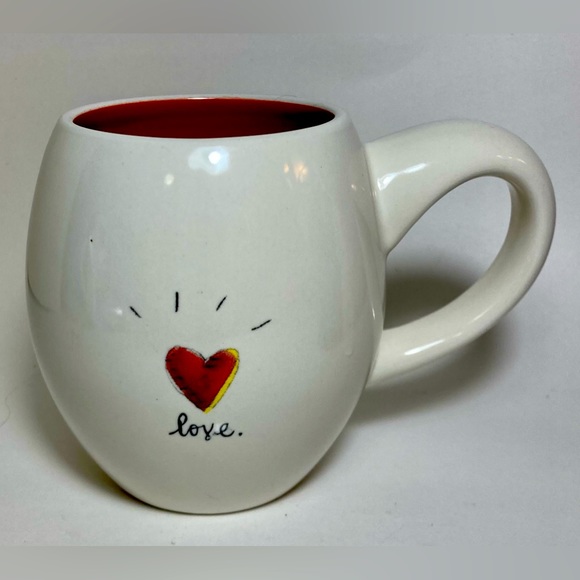 Magenta | Dining | Rae Dunn Magenta Coffee Mug In Barrel Shape W Red ...